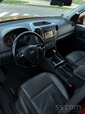 Orange Volkswagen Amarok 2016 in Cesis, with an engine capacity of 2.00 L and mileage of 263 thousand km for 17700 €, photo 11 on AUTOMOTO.COM.LV
