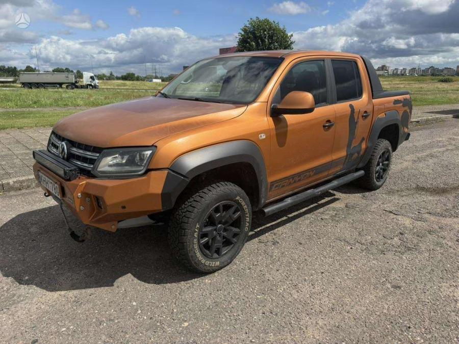 Oranžs Volkswagen Amarok 2018 Kauņa, ar dzinēja tilpumu 2.97 L un nobraukumu 240 tūkst. km par 23000 €, foto 1 vietnē AUTOMOTO.COM.LV
