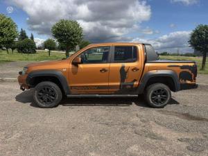 Oranžs Volkswagen Amarok 2018 Kauņa, ar dzinēja tilpumu 2.97 L un nobraukumu 240 tūkst. km par 23000 €, foto 3 vietnē AUTOMOTO.COM.LV