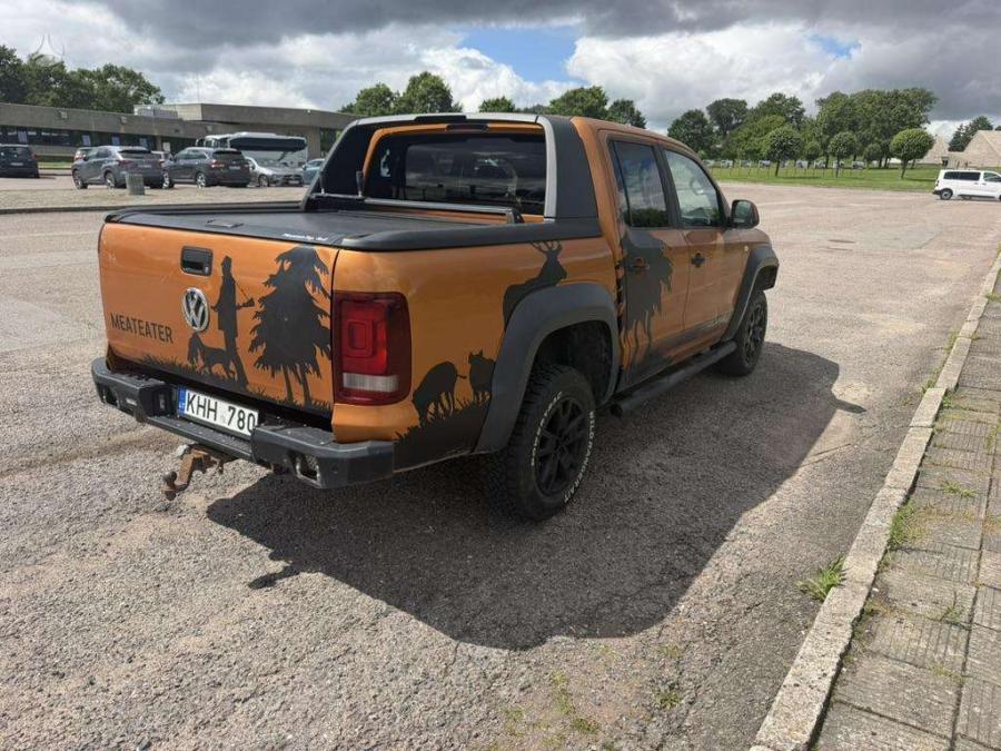 Oranžs Volkswagen Amarok 2018 Kauņa, ar dzinēja tilpumu 2.97 L un nobraukumu 240 tūkst. km par 23000 €, foto 7 vietnē AUTOMOTO.COM.LV