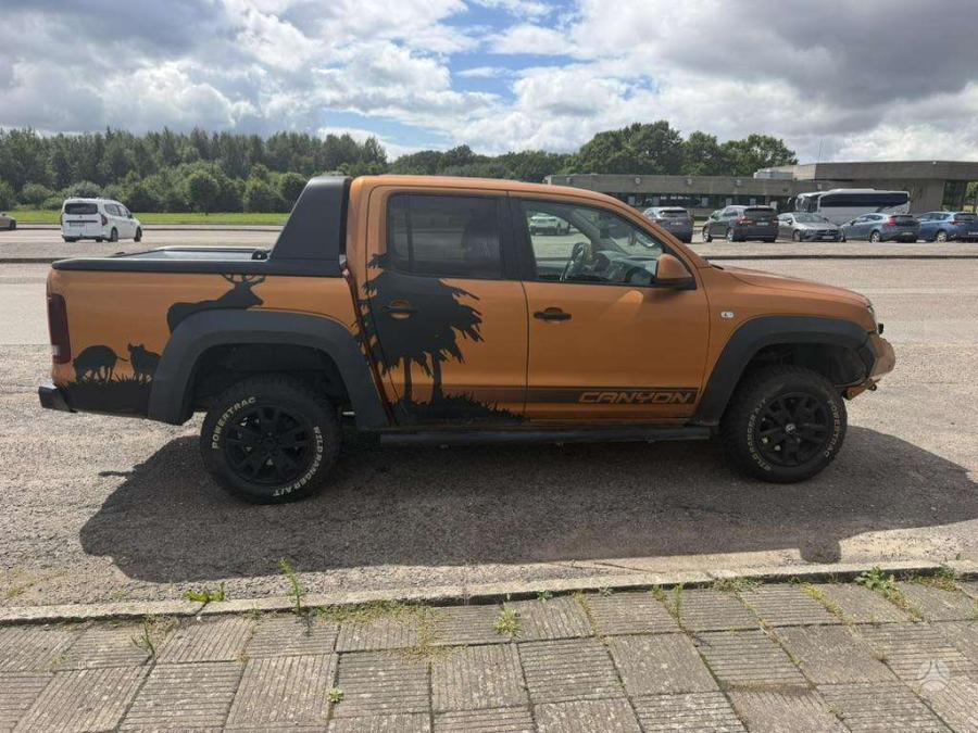 Oranžs Volkswagen Amarok 2018 Kauņa, ar dzinēja tilpumu 2.97 L un nobraukumu 240 tūkst. km par 23000 €, foto 8 vietnē AUTOMOTO.COM.LV