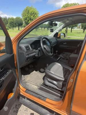 Oranžs Volkswagen Amarok 2018 Kauņa, ar dzinēja tilpumu 2.97 L un nobraukumu 240 tūkst. km par 23000 €, foto 10 vietnē AUTOMOTO.COM.LV