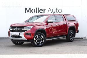 Sarkans Volkswagen Amarok 2024 Rīga, ar dzinēja tilpumu 3.00 L un nobraukumu 26 tūkst. km par 47900 €, foto  vietnē AUTOMOTO.COM.LV