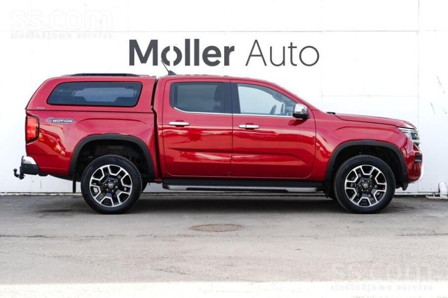 Sarkans Volkswagen Amarok 2024 Rīga, ar dzinēja tilpumu 3.00 L un nobraukumu 26 tūkst. km par 47900 €, foto 6 vietnē AUTOMOTO.COM.LV