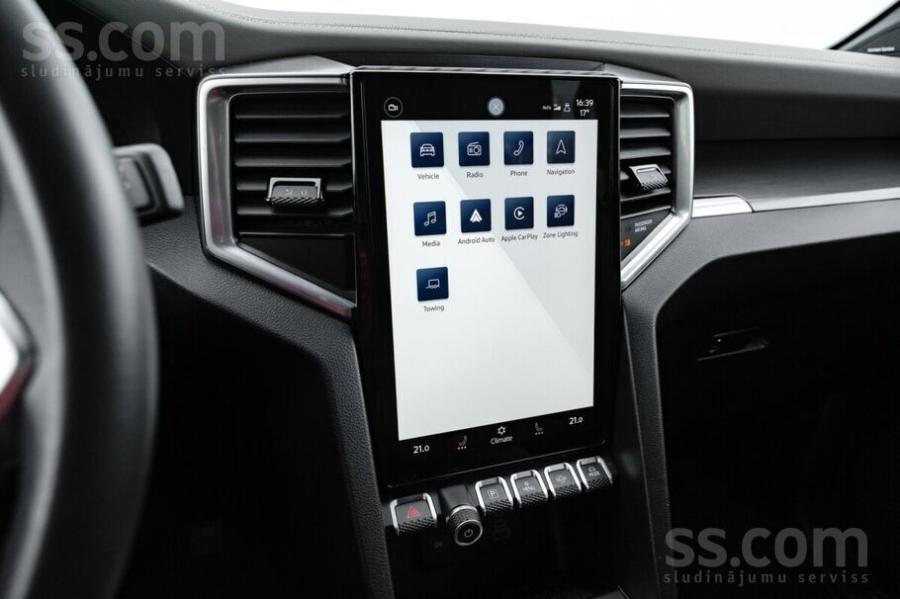 Sarkans Volkswagen Amarok 2024 Rīga, ar dzinēja tilpumu 3.00 L un nobraukumu 26 tūkst. km par 47900 €, foto 22 vietnē AUTOMOTO.COM.LV