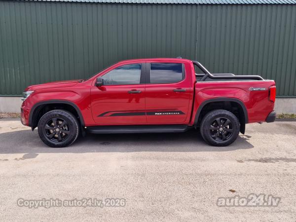 Red Volkswagen Amarok 2024 in Tallinn, with an engine capacity of 3.00 L and mileage of 97 thousand km for 49900 €, photo 7 on AUTOMOTO.COM.LV