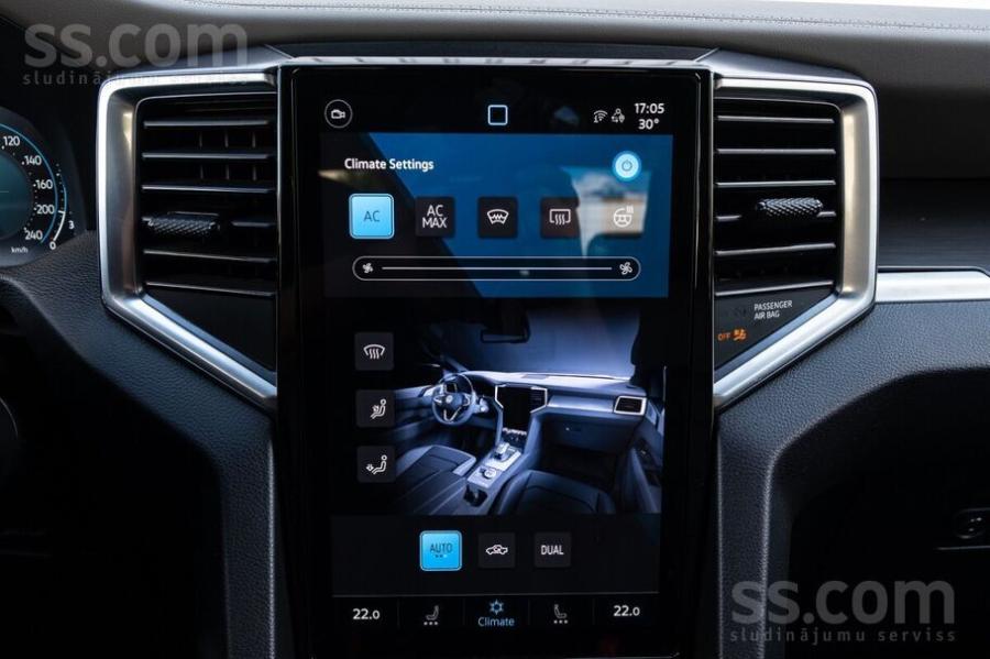 Sarkans Volkswagen Amarok 2024 Rīga, ar dzinēja tilpumu 3.00 L un nobraukumu 27 tūkst. km par 49900 €, foto 20 vietnē AUTOMOTO.COM.LV