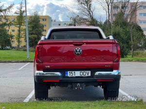Red Volkswagen Amarok 2025 in Tallinn, with an engine capacity of 3.00 L and mileage of 98 thousand km for 52000 €, photo 3 on AUTOMOTO.COM.LV