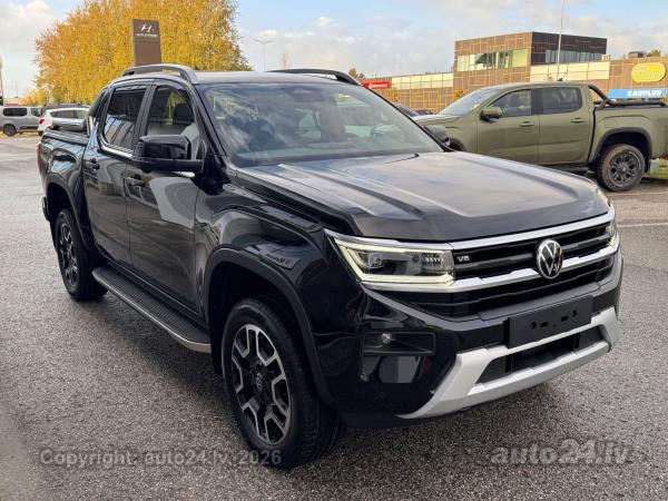 Red Volkswagen Amarok 2026 in Viljandi, with an engine capacity of 3.00 L and mileage of 0 thousand km for 58701 €, photo 3 on AUTOMOTO.COM.LV