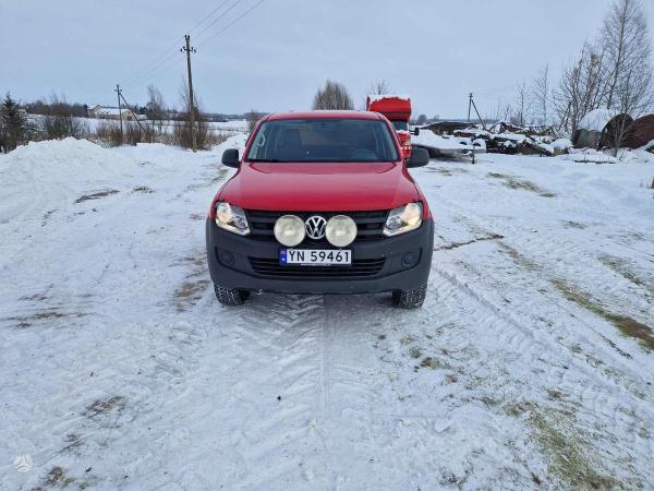 Sarkans Volkswagen Amarok 2014 Šilutė, ar dzinēja tilpumu 1.97 L un nobraukumu 165 tūkst. km par 11000 €, foto 1 vietnē AUTOMOTO.COM.LV