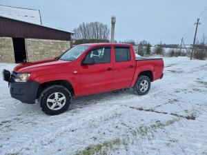 Sarkans Volkswagen Amarok 2014 Šilutė, ar dzinēja tilpumu 1.97 L un nobraukumu 165 tūkst. km par 11000 €, foto 2 vietnē AUTOMOTO.COM.LV