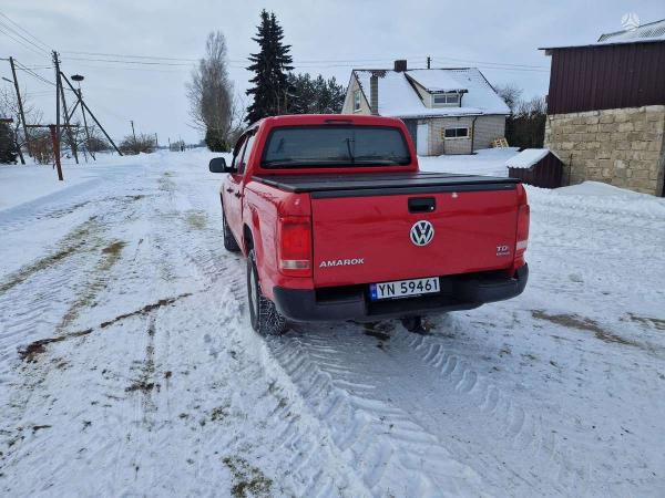 Sarkans Volkswagen Amarok 2014 Šilutė, ar dzinēja tilpumu 1.97 L un nobraukumu 165 tūkst. km par 11000 €, foto 3 vietnē AUTOMOTO.COM.LV