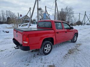 Sarkans Volkswagen Amarok 2014 Šilutė, ar dzinēja tilpumu 1.97 L un nobraukumu 165 tūkst. km par 11000 €, foto 4 vietnē AUTOMOTO.COM.LV