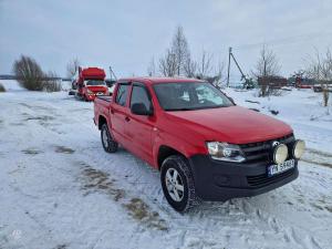 Sarkans Volkswagen Amarok 2014 Šilutė, ar dzinēja tilpumu 1.97 L un nobraukumu 165 tūkst. km par 11000 €, foto 5 vietnē AUTOMOTO.COM.LV