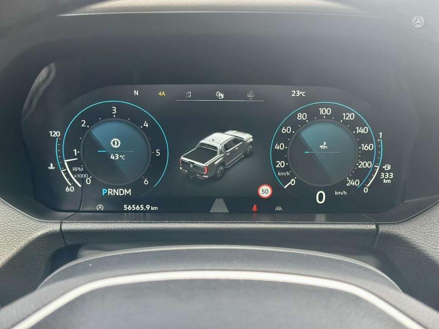 Sarkans Volkswagen Amarok 2023 Viļņa, ar dzinēja tilpumu 3.00 L un nobraukumu 57 tūkst. km par 49900 €, foto 12 vietnē AUTOMOTO.COM.LV