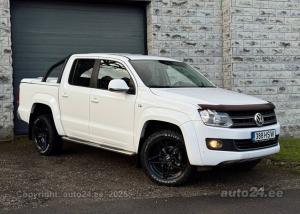 White Volkswagen Amarok 2014 in Tallinn, with an engine capacity of 2.00 L and mileage of 274 thousand km for 12990 €, photo 3 on AUTOMOTO.COM.LV