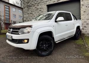 White Volkswagen Amarok 2014 in Tallinn, with an engine capacity of 2.00 L and mileage of 274 thousand km for 12990 €, photo 8 on AUTOMOTO.COM.LV