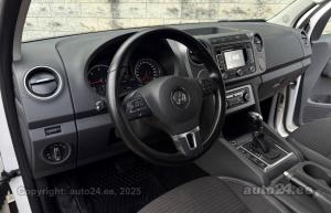 White Volkswagen Amarok 2014 in Tallinn, with an engine capacity of 2.00 L and mileage of 274 thousand km for 12990 €, photo 24 on AUTOMOTO.COM.LV