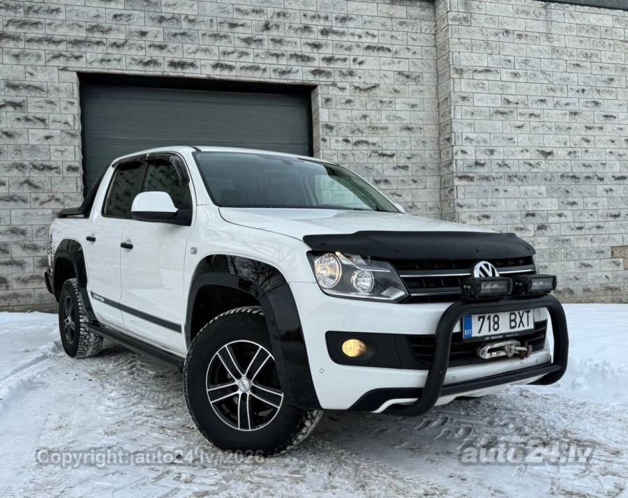 Balts Volkswagen Amarok 2014 Tallina, ar dzinēja tilpumu 2.00 L un nobraukumu 312 tūkst. km par 11990 €, foto 1 vietnē AUTOMOTO.COM.LV
