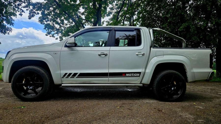 Balts Volkswagen Amarok 2015 Kaišiadorys, ar dzinēja tilpumu 2.00 L un nobraukumu 300 tūkst. km par 11200 €, foto 4 vietnē AUTOMOTO.COM.LV