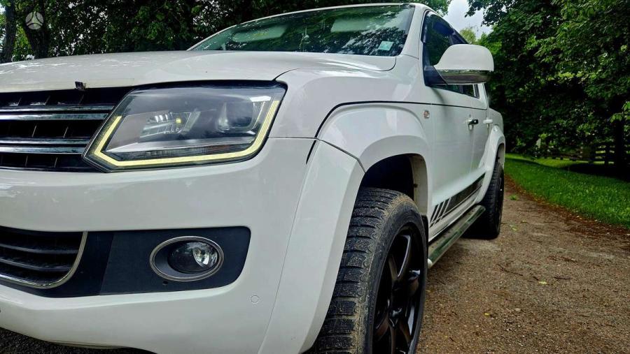 Balts Volkswagen Amarok 2015 Kaišiadorys, ar dzinēja tilpumu 2.00 L un nobraukumu 300 tūkst. km par 11200 €, foto 11 vietnē AUTOMOTO.COM.LV