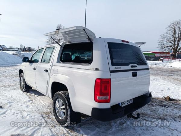 White Volkswagen Amarok 2016 in Riga, with an engine capacity of 2.00 L and mileage of 102 thousand km for 17200 €, photo 11 on AUTOMOTO.COM.LV