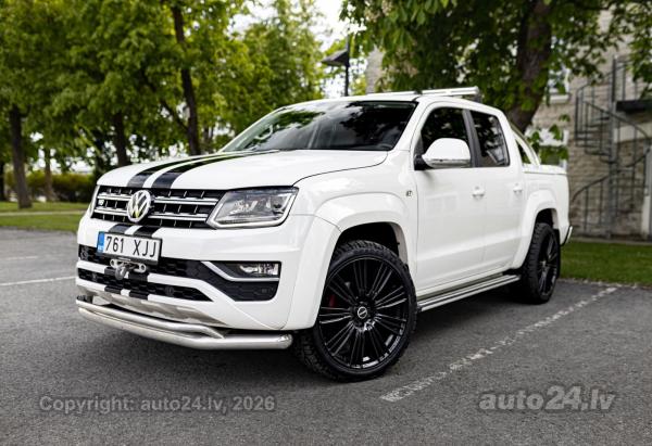 White Volkswagen Amarok 2016 in Tallinn, with an engine capacity of 3.00 L and mileage of 229 thousand km for 17990 €, photo 1 on AUTOMOTO.COM.LV