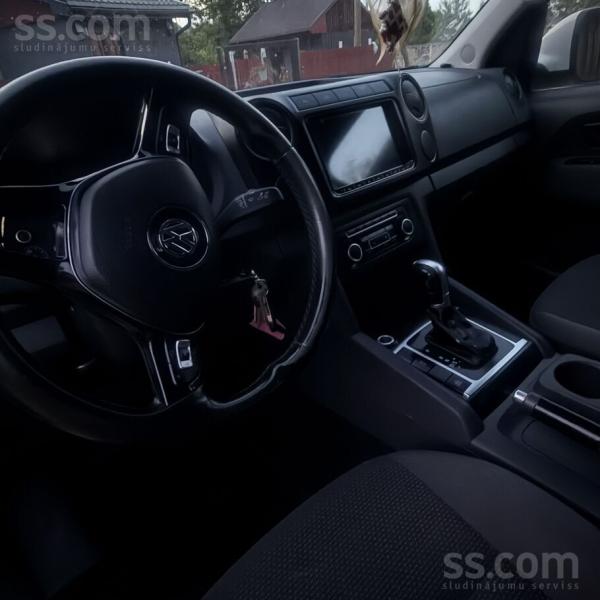 Balts Volkswagen Amarok 2016 Tukums, ar dzinēja tilpumu 2.00 L un nobraukumu 354 tūkst. km par 15300 €, foto 6 vietnē AUTOMOTO.COM.LV