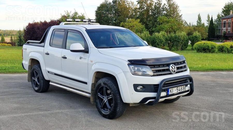 Balts Volkswagen Amarok 2016 Jēkabpils, ar dzinēja tilpumu 2.00 L un nobraukumu 306 tūkst. km par 14800 €, foto 1 vietnē AUTOMOTO.COM.LV