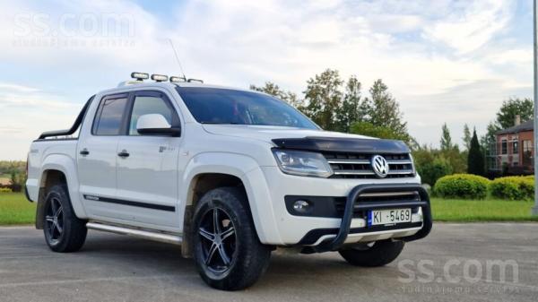 Balts Volkswagen Amarok 2016 Jēkabpils, ar dzinēja tilpumu 2.00 L un nobraukumu 306 tūkst. km par 14800 €, foto 3 vietnē AUTOMOTO.COM.LV