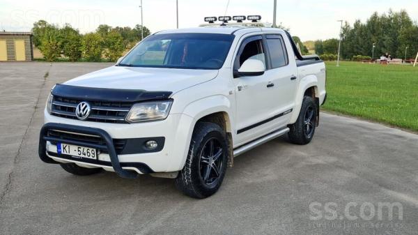 Balts Volkswagen Amarok 2016 Jēkabpils, ar dzinēja tilpumu 2.00 L un nobraukumu 306 tūkst. km par 14800 €, foto 4 vietnē AUTOMOTO.COM.LV