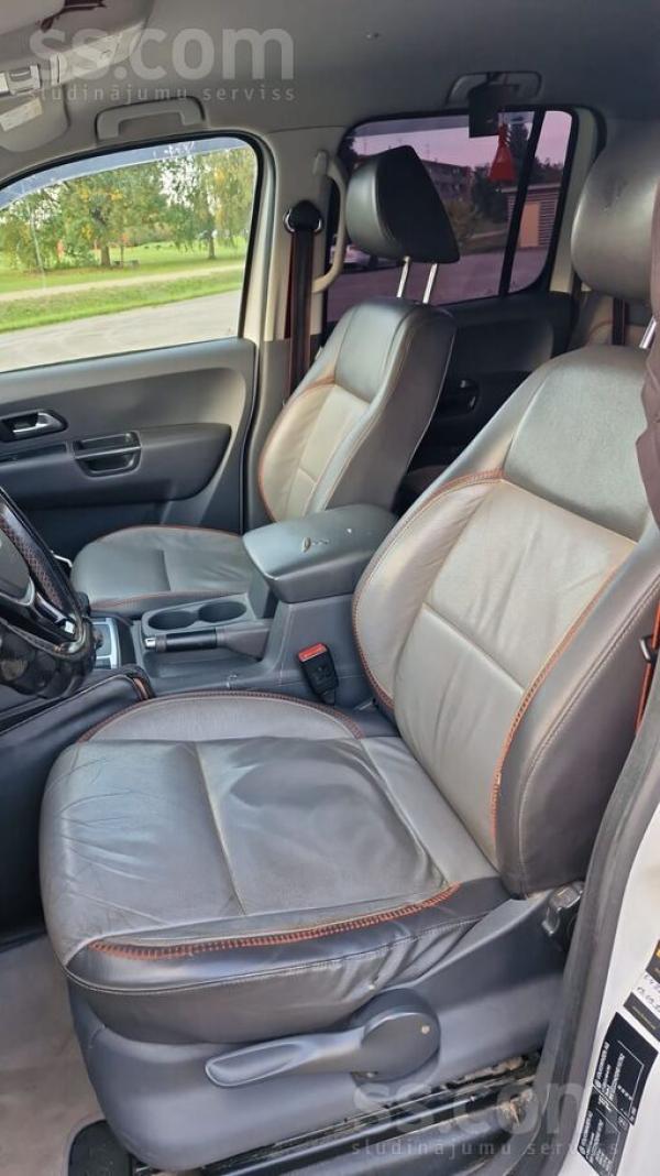 Balts Volkswagen Amarok 2016 Jēkabpils, ar dzinēja tilpumu 2.00 L un nobraukumu 306 tūkst. km par 14800 €, foto 9 vietnē AUTOMOTO.COM.LV