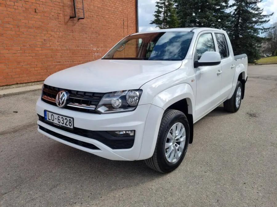 Balts Volkswagen Amarok 2018 Jēkabpils, ar dzinēja tilpumu 3.00 L un nobraukumu 89 tūkst. km par 25900 €, foto 1 vietnē AUTOMOTO.COM.LV