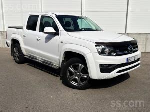 White Volkswagen Amarok 2018 in Riga, with an engine capacity of 3.00 L and mileage of 363 thousand km for 13994 €, photo  on AUTOMOTO.COM.LV