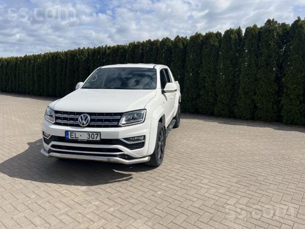 Белый Фольксваген Амарок 2019 в Добеле, объемом двигателя 3.00 л и пробегом 105 тыс. км за 40000 €, фото 2 на AUTOMOTO.COM.LV