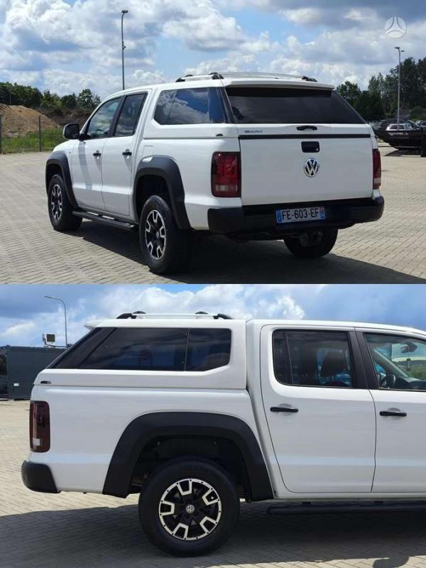 Balts Volkswagen Amarok 2019 Tauragė, ar dzinēja tilpumu 2.97 L un nobraukumu 186 tūkst. km par 14800 €, foto 5 vietnē AUTOMOTO.COM.LV