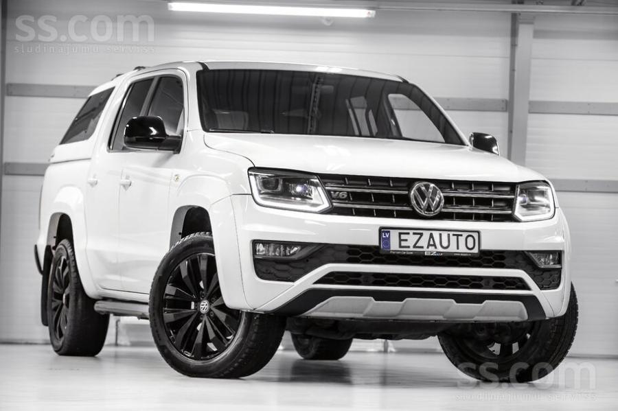Balts Volkswagen Amarok 2020 Tukums, ar dzinēja tilpumu 3.00 L un nobraukumu 0 tūkst. km par 25700 €, foto 2 vietnē AUTOMOTO.COM.LV