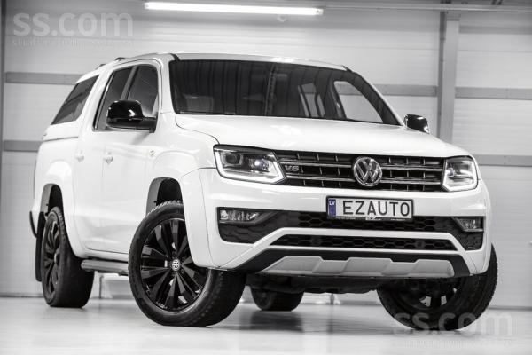 Balts Volkswagen Amarok 2020 Tukums, ar dzinēja tilpumu 3.00 L un nobraukumu 0 tūkst. km par 25700 €, foto 2 vietnē AUTOMOTO.COM.LV