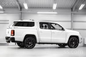 Balts Volkswagen Amarok 2020 Tukums, ar dzinēja tilpumu 3.00 L un nobraukumu 0 tūkst. km par 25700 €, foto 3 vietnē AUTOMOTO.COM.LV