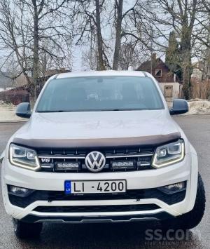 Balts Volkswagen Amarok 2020 Ogre, ar dzinēja tilpumu 3.00 L un nobraukumu 156 tūkst. km par 28800 €, foto 5 vietnē AUTOMOTO.COM.LV