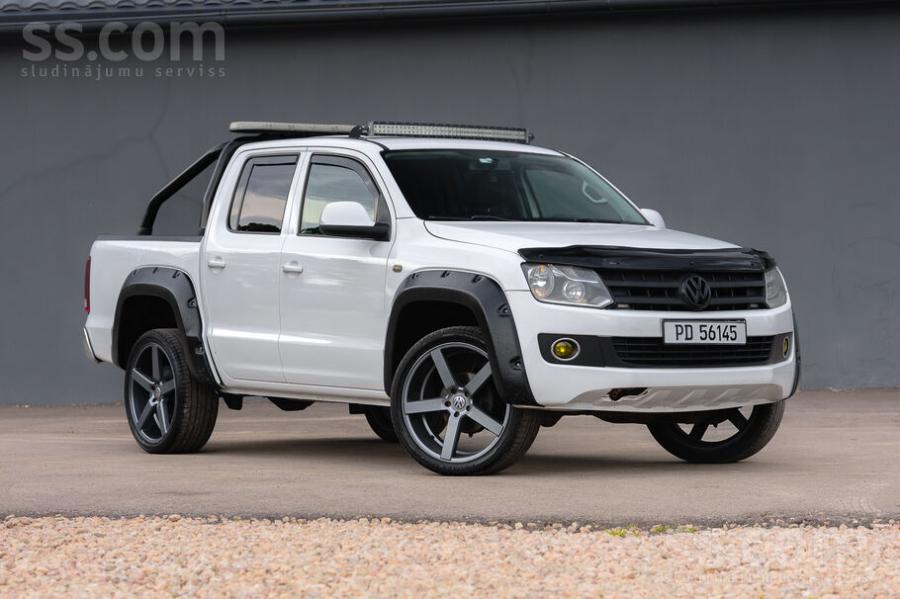 Balts Volkswagen Amarok 2011 Jelgava, ar dzinēja tilpumu 2.00 L un nobraukumu 259 tūkst. km par 11500 €, foto 1 vietnē AUTOMOTO.COM.LV