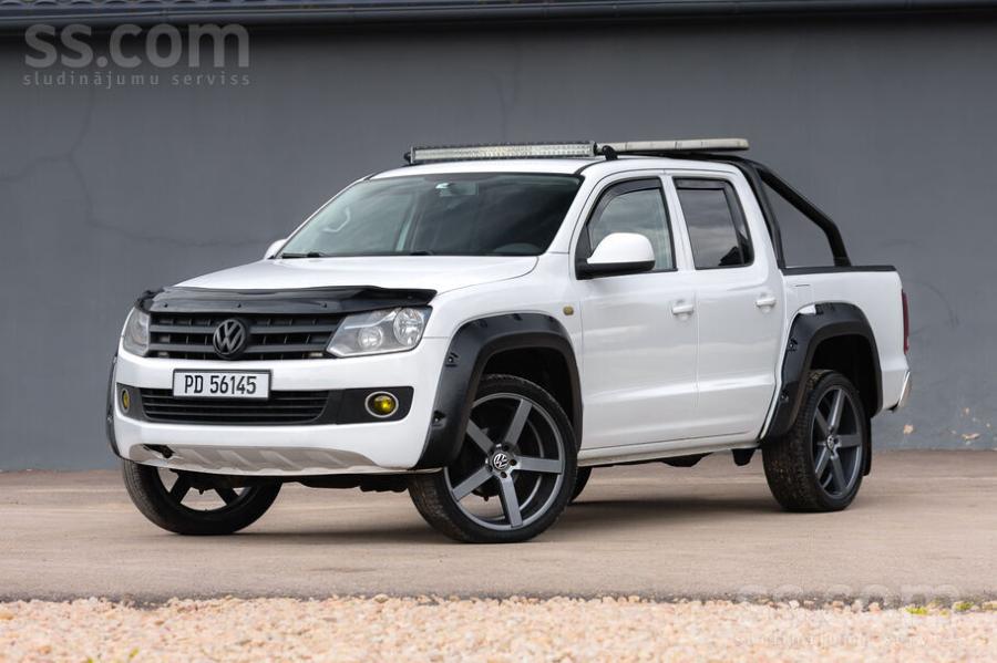 Balts Volkswagen Amarok 2011 Jelgava, ar dzinēja tilpumu 2.00 L un nobraukumu 259 tūkst. km par 11500 €, foto 2 vietnē AUTOMOTO.COM.LV