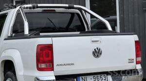 White Volkswagen Amarok 2012 in Riga, with an engine capacity of 2.00 L and mileage of 349 thousand km for 6500 €, photo 6 on AUTOMOTO.COM.LV