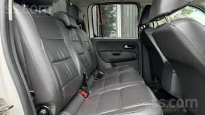 White Volkswagen Amarok 2012 in Riga, with an engine capacity of 2.00 L and mileage of 349 thousand km for 6500 €, photo 10 on AUTOMOTO.COM.LV