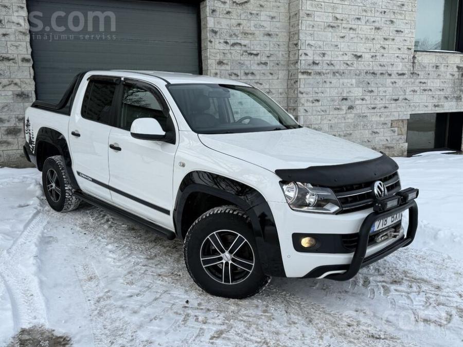 Balts Volkswagen Amarok 2014 Valka, ar dzinēja tilpumu 2.00 L un nobraukumu 312 tūkst. km par 11990 €, foto 7 vietnē AUTOMOTO.COM.LV
