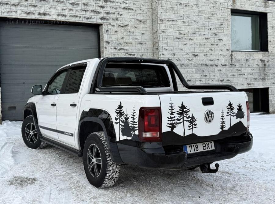 Balts Volkswagen Amarok 2014 Valka, ar dzinēja tilpumu 2.00 L un nobraukumu 312 tūkst. km par 11990 €, foto 11 vietnē AUTOMOTO.COM.LV