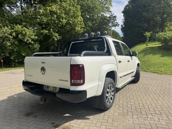 White Volkswagen Amarok 2015 in Talsi, with an engine capacity of 2.00 L and mileage of 0 thousand km for 11100 €, photo 5 on AUTOMOTO.COM.LV
