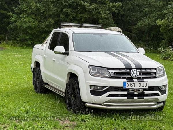 White Volkswagen Amarok 2016 in Tallinn, with an engine capacity of 3.00 L and mileage of 235 thousand km for 22000 €, photo 1 on AUTOMOTO.COM.LV