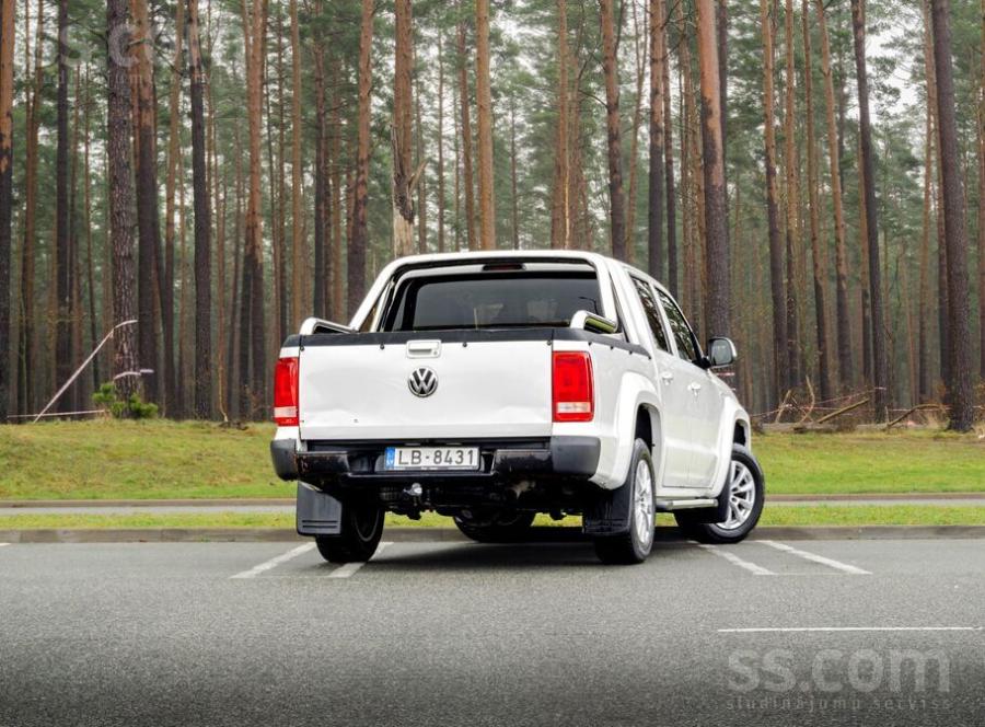 Balts Volkswagen Amarok 2017 Rīga, ar dzinēja tilpumu 3.00 L un nobraukumu 258 tūkst. km par 16690 €, foto 6 vietnē AUTOMOTO.COM.LV