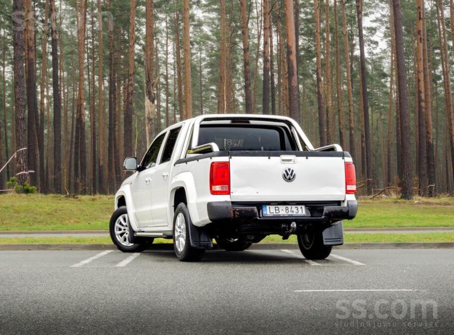 Balts Volkswagen Amarok 2017 Rīga, ar dzinēja tilpumu 3.00 L un nobraukumu 258 tūkst. km par 16690 €, foto 8 vietnē AUTOMOTO.COM.LV